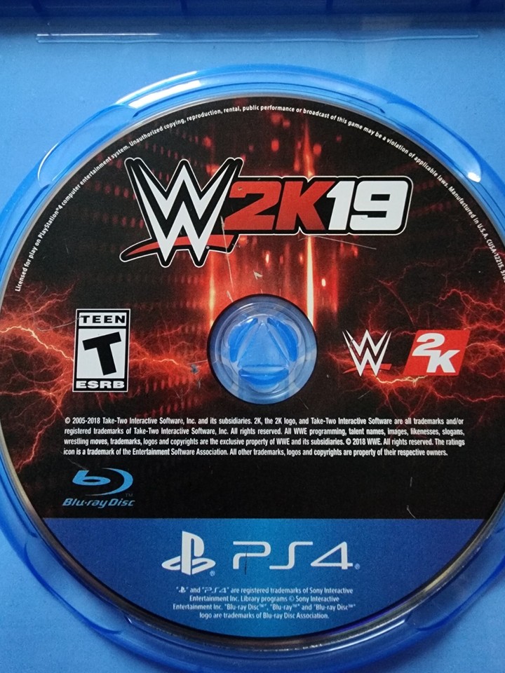 WWE 2K19 PS4 (Sony PlayStation 4, 2018) TESTED (Z) 710425570643 | eBay