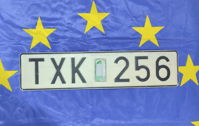 Sweden Swedish License Plate | eBay