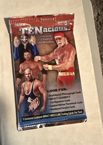 2012 Tristar -TNA Impact Wrestling Card - TENacious -Unopened Pack ...