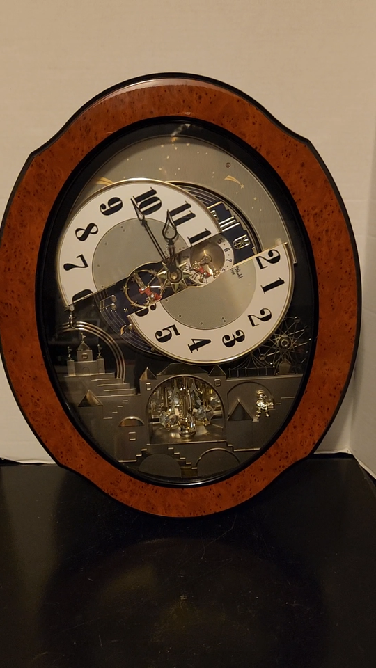 Rhythm Small World Timecracker Wall Clock / Sound Motion Musical ...