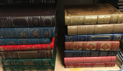 SELECT ONE Franklin Library 100 Greatest Masterpieces LEATHER GOLD GILT ...