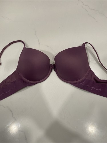 PINK by Victoria Secret wear everywhere push up bra 32B | eBay