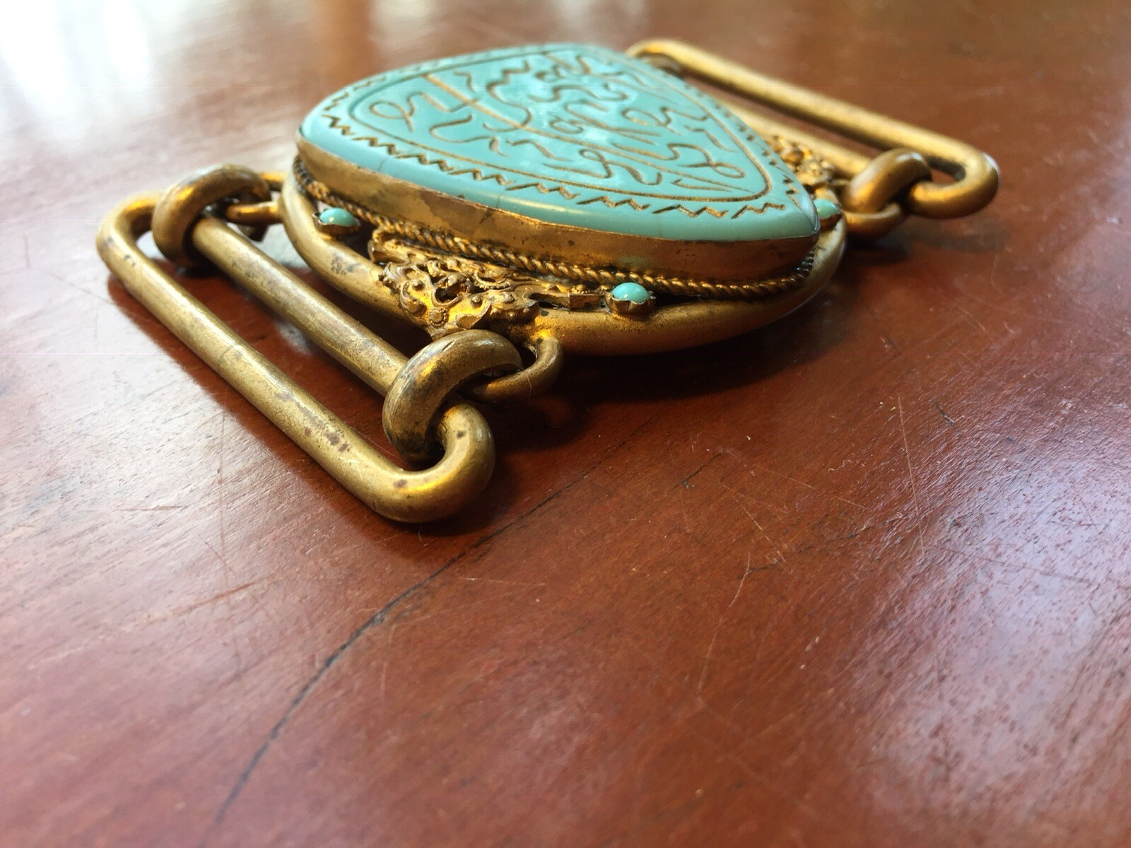 Antique Neiger ART DECO Egyptian Revival BELT or sas… - Gem