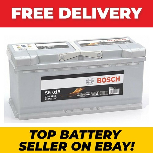 020 Bosch S5 015 12V 110Ah Car Battery fits many Audi BMW Land Range ...