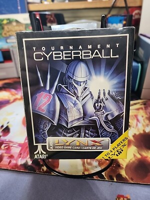 RARE Atari Lynx Tournament Cyberball SEALED W/HANG TAB Handheld Video ...