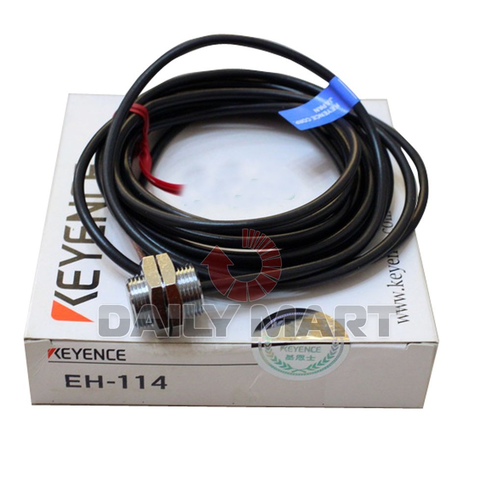 Keyence Digital Fiber Optic Sensor Amplifier EH-114 EH114 New in Box ...