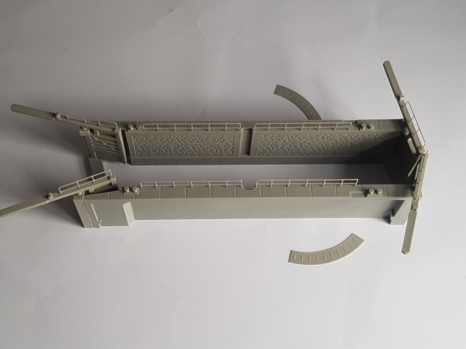 Canal Lock kit 1.76 OO Gauge Model Railway Miniature Scenery | eBay UK