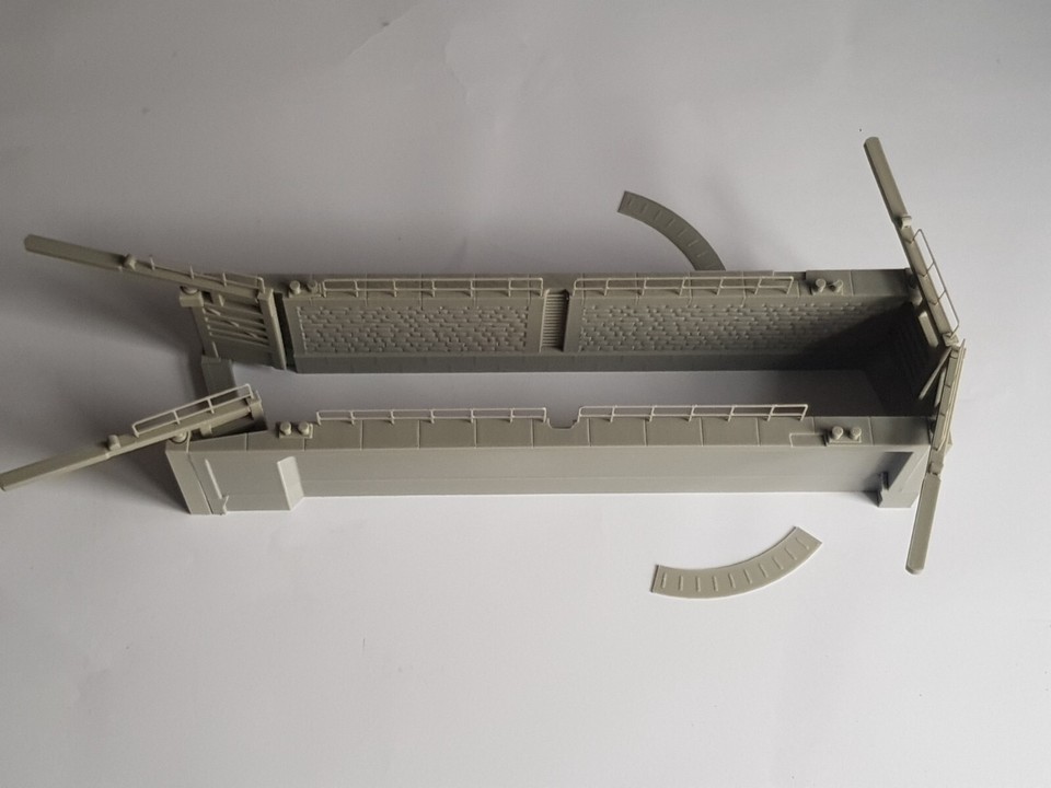Canal Lock kit 1.76 OO Gauge Model Railway Miniature Scenery | eBay UK