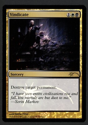 ***FOIL Vindicate Judge Promo*** MTG Promo Magic Kid Icarus | eBay