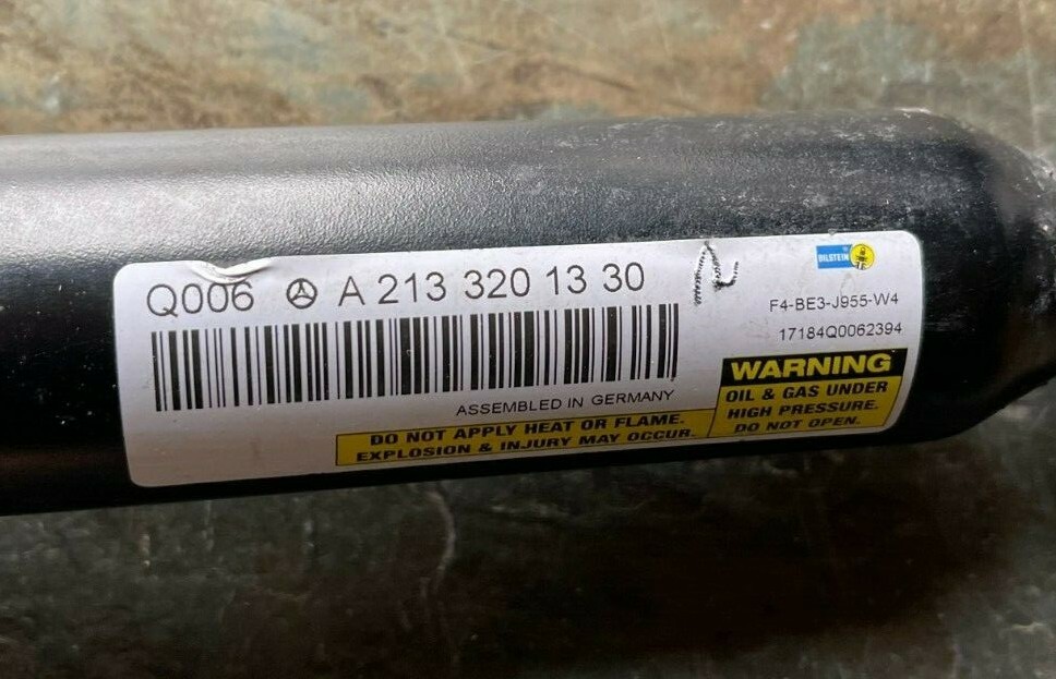 2017-2020 Mercedes E CLASS REAR SHOCK ABSORBER STRUT, 2133201330 ...