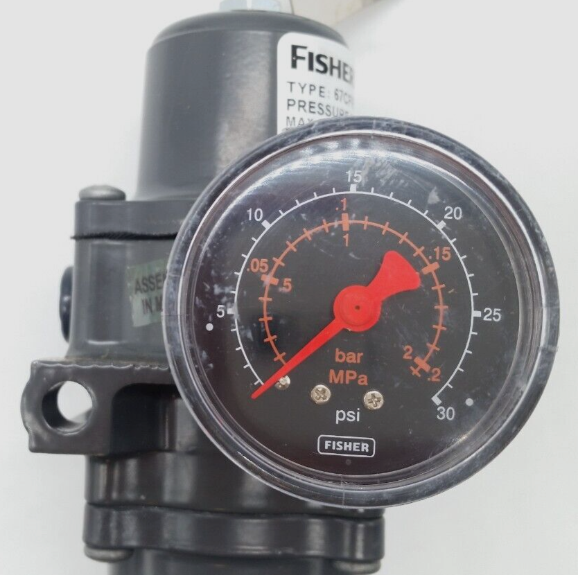 Fisher 67CF-1663-38448 Air Filter Regulator | eBay
