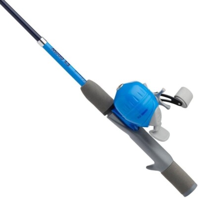 Shakespeare EZ-Grow Spincast Reel & Fishing Rod Combo 4'6" Light ...