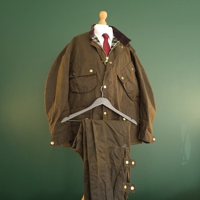 Vintage 90 Barbour NATO M12 International Suit Men's 46C (38W) Olive ...