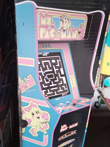 Arcade1Up MS Pacman Arcade Machine with Riser 4 Games | eBay