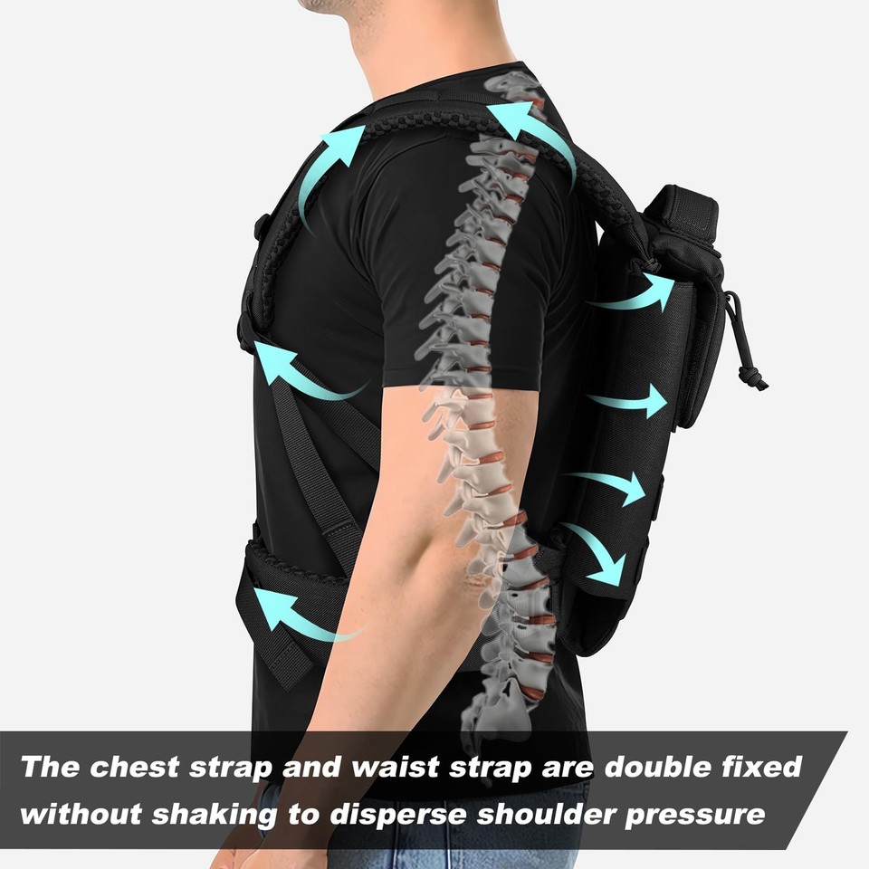 Upgraded Weighted Backpack Rucking Backpack for Weight Plates/Honeycomb ...