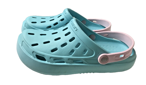 Skechers Crocs Light Blue Aqua & Pink Women's Size 6 NEW | eBay