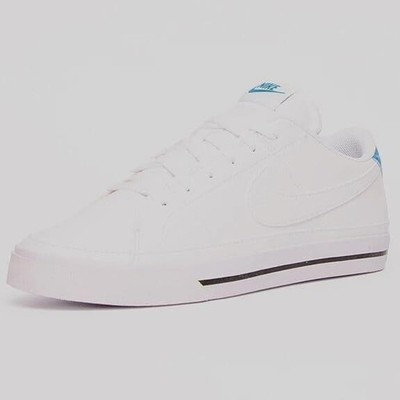 NIB MEN'S NIKE FQ8226 101 COURT LEGACY NN WHITE/BLUE/BLACK SHOES ...