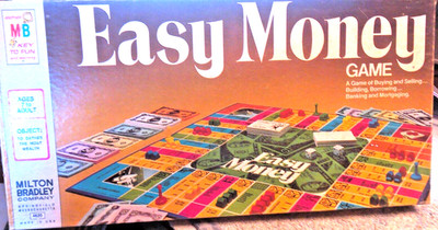 Easy Money Board Game, 1974, 100% Complete Game, Milton Bradley, Never ...