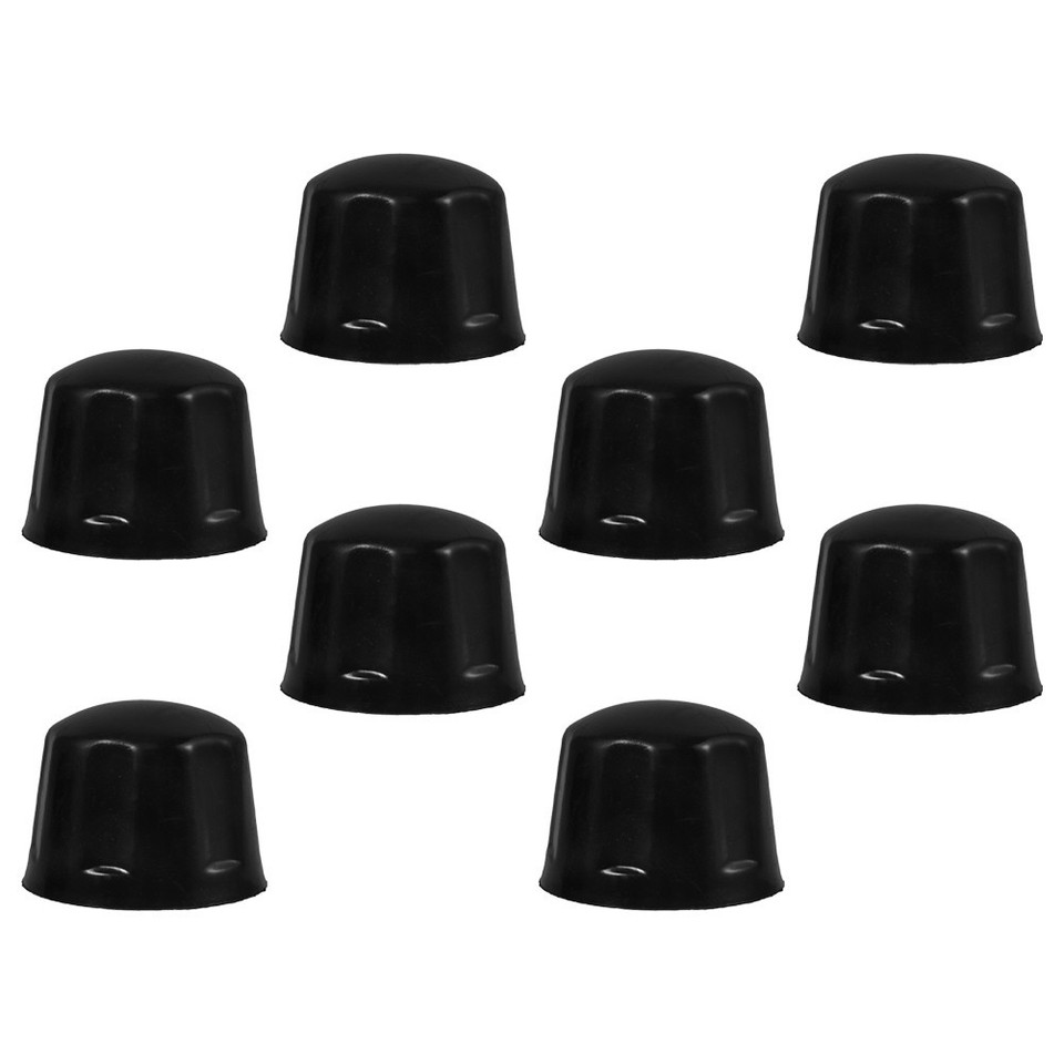 8pcs Atv Tire Hub Caps Cover Rubber Replacement Tire Hub Caps Center ...