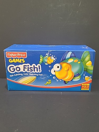 Vintage 2000 Fisher Price Go Fish Card Game New Sealed | eBay