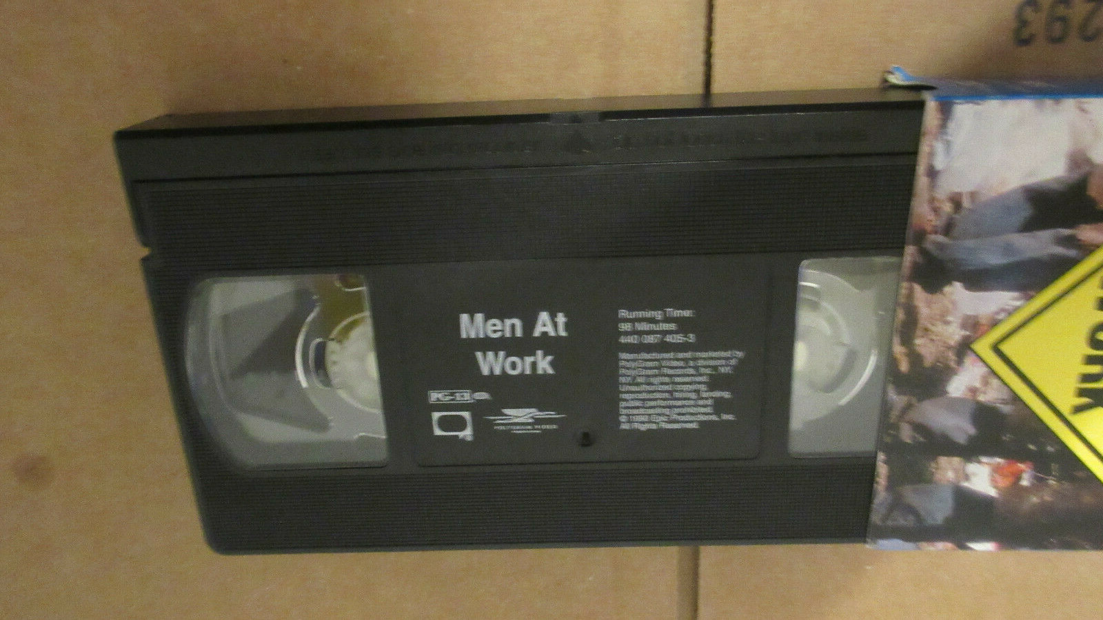 Men at Work (VHS, 1990) 44008740537| eBay