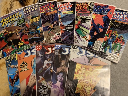 Justice Society of America #1 NM 1st Jesse Chambers + 11 JSA DC Comics ...