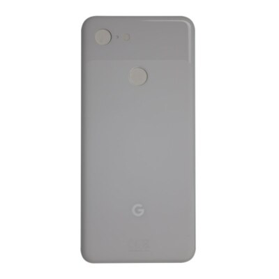 Back Glass for Google Pixel 3 White Premium Replacement Repair Phone ...