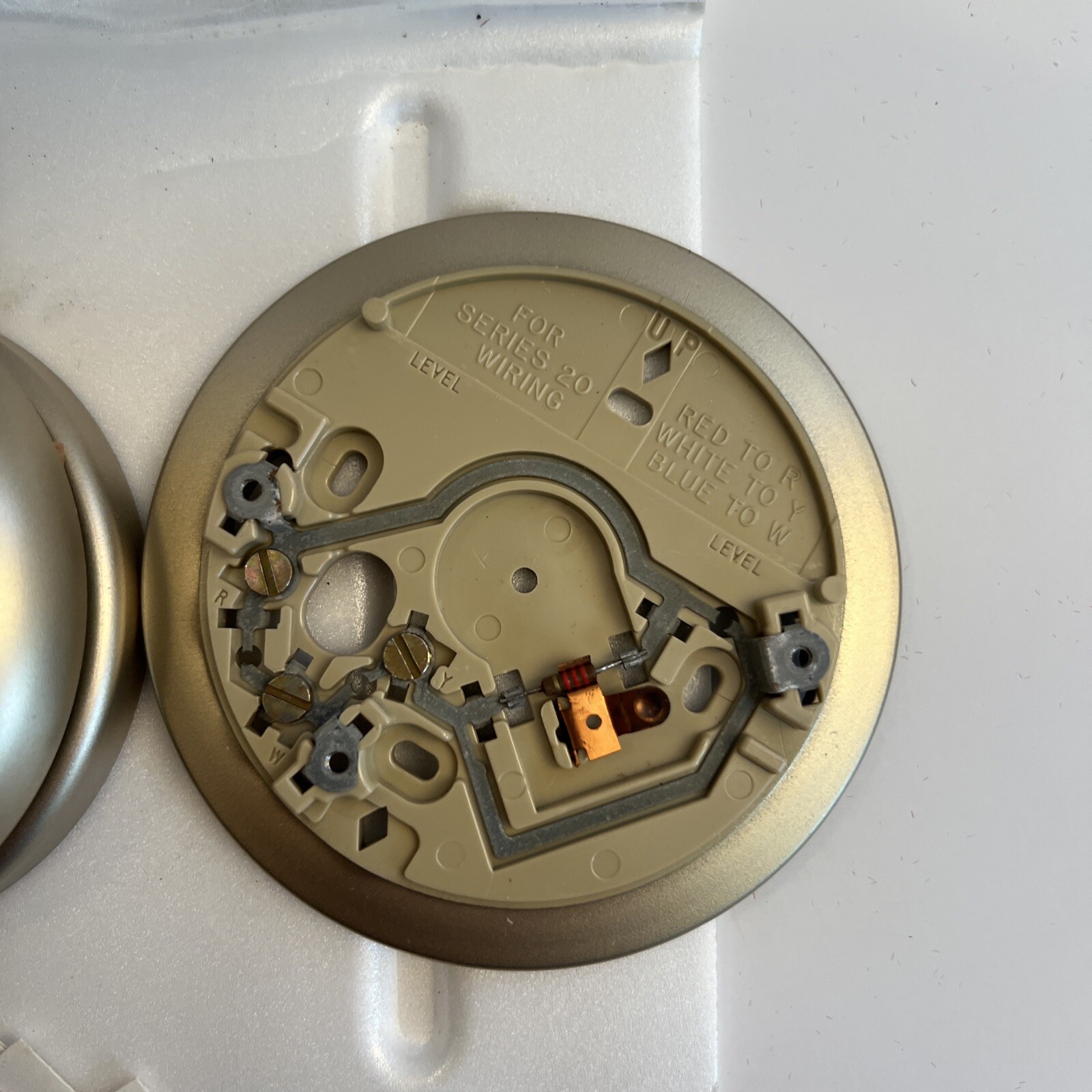 Honeywell T87f 1859 The Round Heating-cooling Thermostat NOS for sale ...