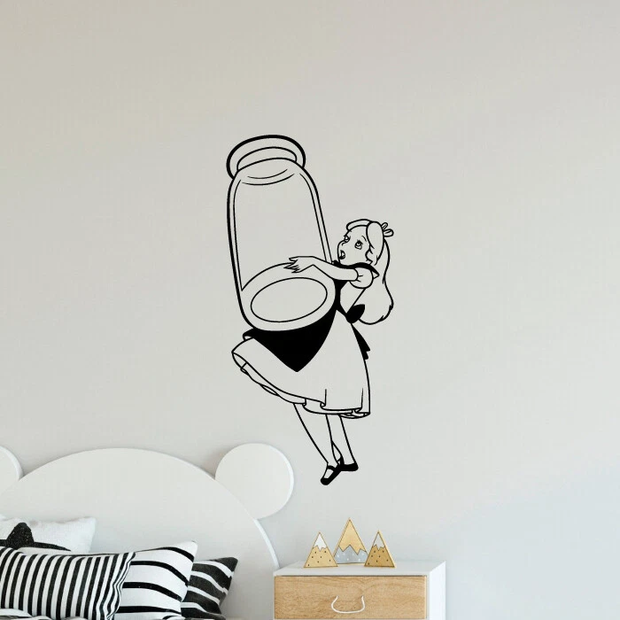 Alice In Wonderland Drink Me Bottle Art
