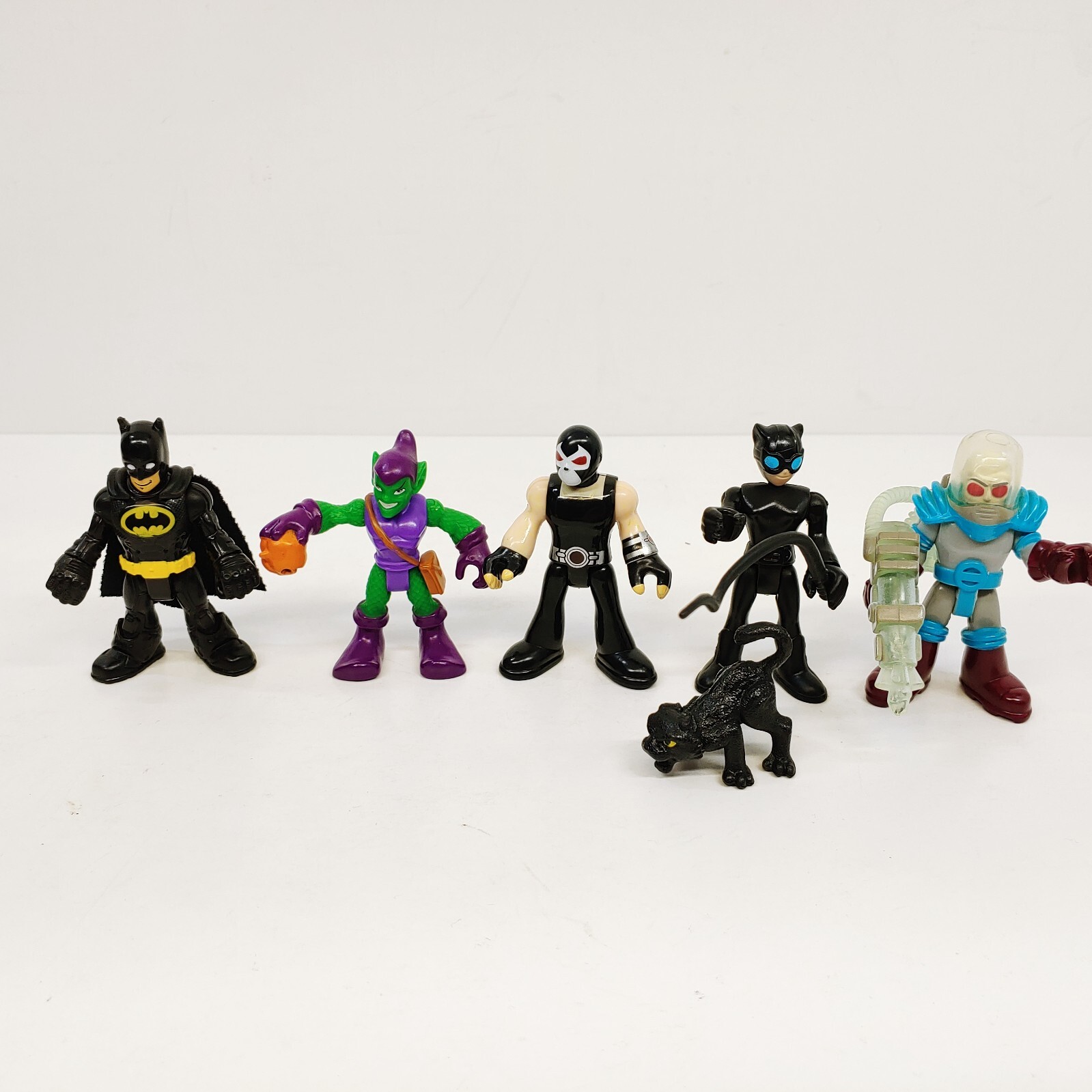 Imaginext Batman Figures Lot Green Goblin Bane Catwoman Mr. Freeze ...