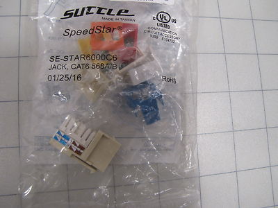 Suttle SE-STAR6000C6 Jack-7 Cat6 Bezel NEW | eBay