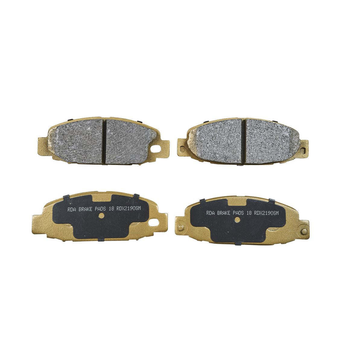 RDA Brakes Extreme Brake Pad Set Front RDX2190SM | eBay