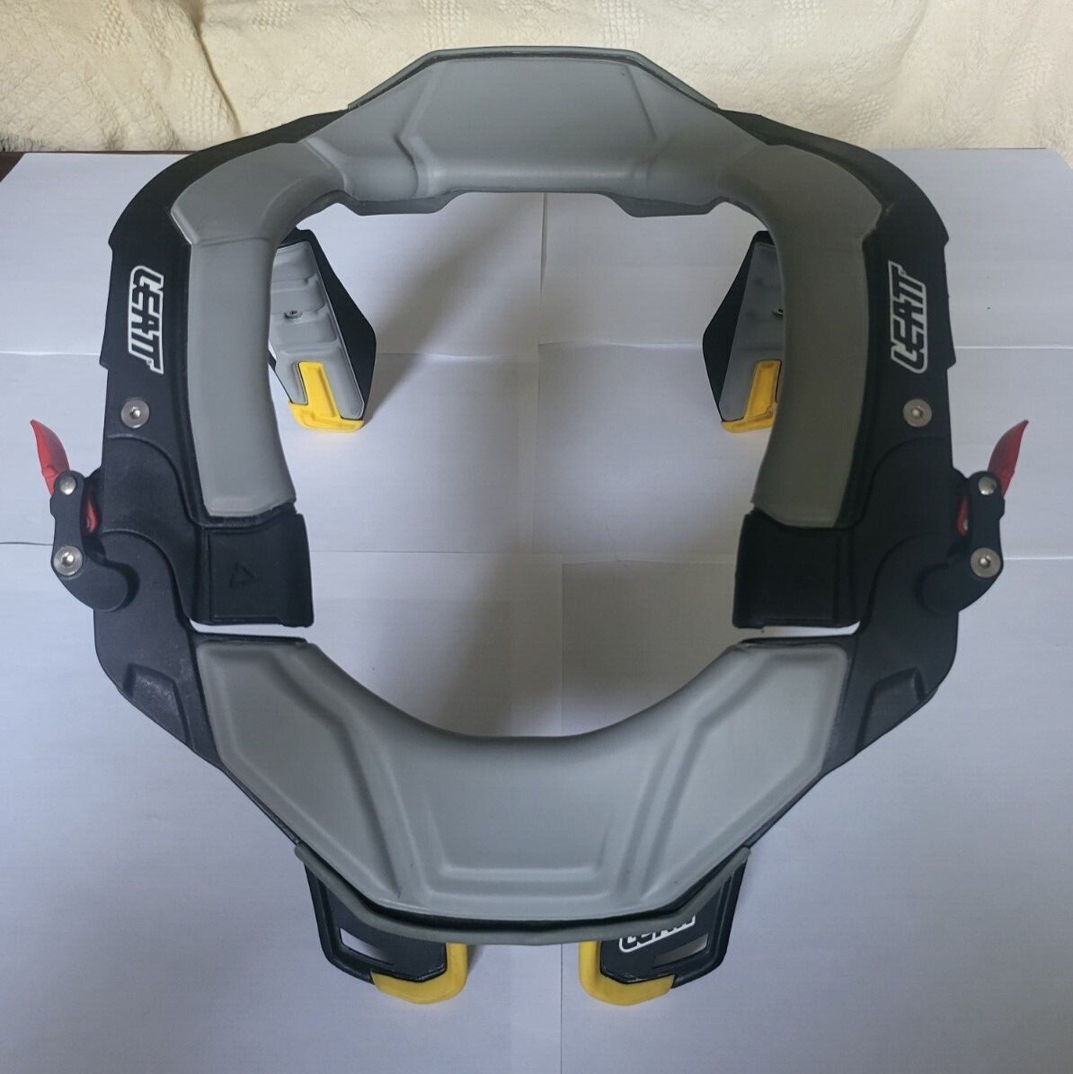 Leatt STX Road and Race Neck Brace - Motorcycle Protective Riding Gear ...