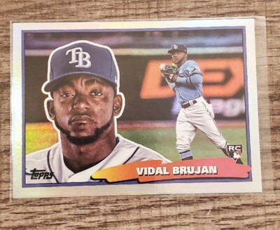 2022 Topps Archives 88BF-48 RC Silver Foil Vidal Bruhan RC TAMPA BAY ...