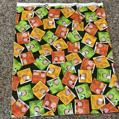 Peanuts Welcome Great Pumpkin Charlie Brown, Linus And Lucy 1 Yrd | eBay