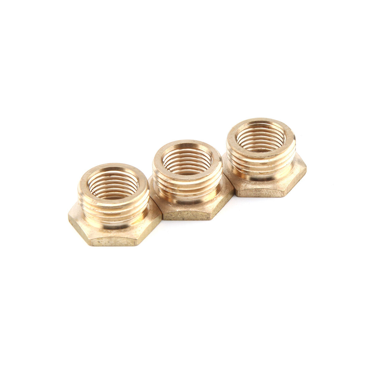 RCEXL 14mm to 1/4-32mm spark plug bushing adapters(Copper) Gas Engien ...
