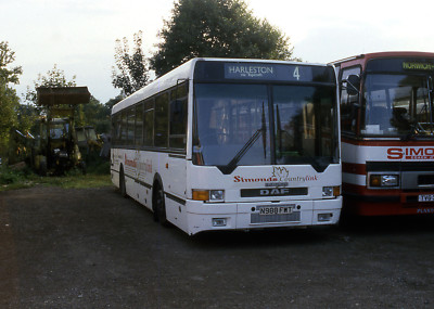 simonds botesdale n988fwr diss depot 8-00 6x4 Quality Bus Photo | eBay UK