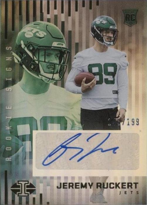 2022 Panini Illusions - Rookie Signs Jeremy Ruckert #RS-JR /199 (AU, RC ...