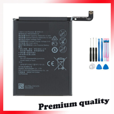 Internal Battery Pack For Huawei P20 Pro 4000mAh HB436486ECW BAQ ...