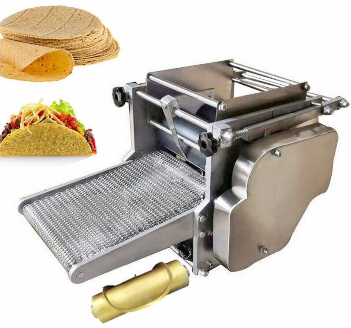 Commercial Corn Tortilla Making Machine Tacos Maker Automatic Chapatti ...