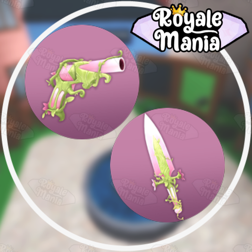 Roblox Murder Mystery 2 MM2 Bloom Set Godly Knifes and Guns | eBay