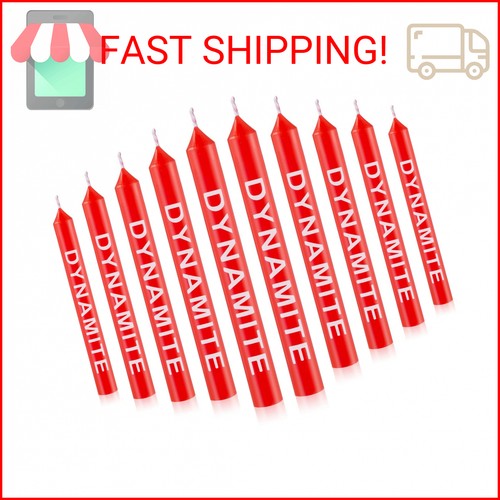 30 Pieces Dynamite Candles TNT Themed Birthday Cake Candles Cake ...