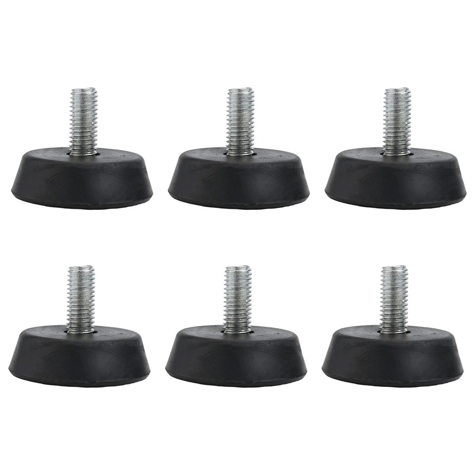 38 Inch Exercise Bike Foot Pads 6pcs for Noise Isolation and Stability ...