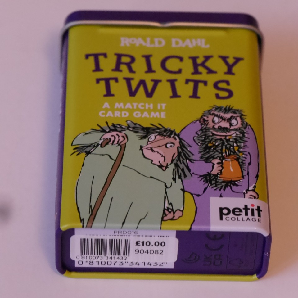 Tricky Twits Petit Collage Roald Dahl card game for children #AB | eBay UK