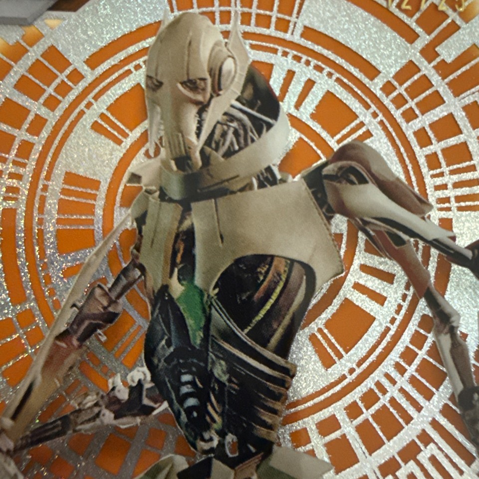 2024 Topps Star Wars High Tek General Grievous Death Laser Orange #41 / ...