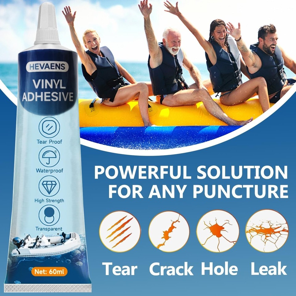 Air Mattress Patch Kit, Heavy Duty Inflatable Repair Kit for Air ...