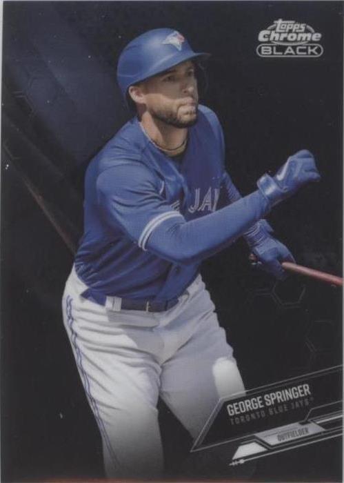 2021 Topps Chrome Black - George Springer #87 for sale | eBay
