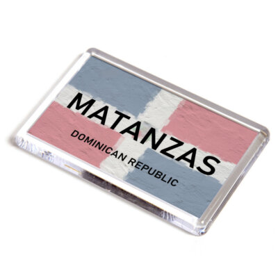 FRIDGE MAGNET - Matanzas - Dominican Republic Flag | eBay UK