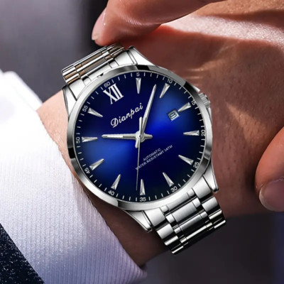 Great Gift for him!! New in Box - Men's Automatic Stainless Steel ...