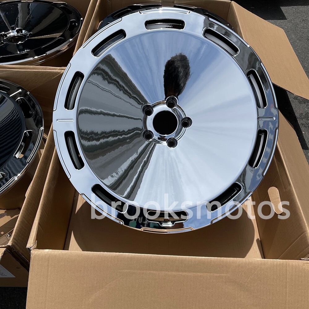 22" FORGED CHROME WHEELS RIMS FITS FOR MERCEDES BENZ W222 W223 S580 S ...